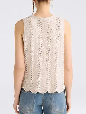 Momoni Cotton Knit Vest