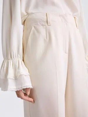 Momoni Cotton Blend Classic Trousers