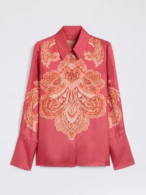 Momoni Printed Silk Shirt