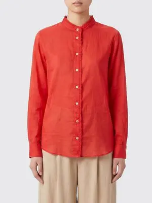 FORTE_FORTE Cotton And Silk Shirt - Red