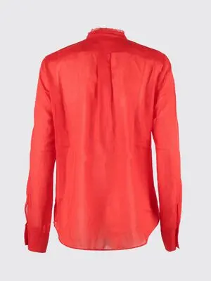 FORTE_FORTE Cotton And Silk Shirt - Red