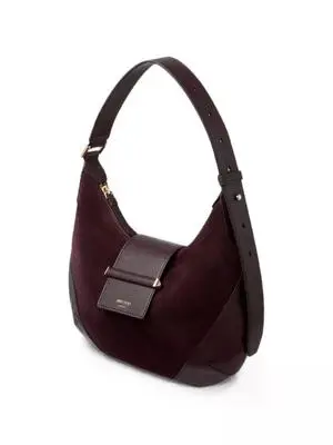 JIMMY CHOO Suede Hobo Bag