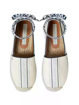 Stella McCartney Gaia Striped Espadrilles