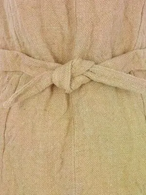 Comme Des Garçons Crochet-knit Jute Dress