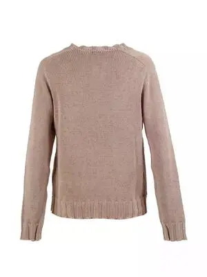 BALLANTYNE Raw Diamond Intarsia-knit Sweater