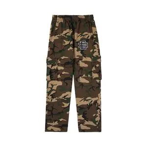 ERIC EMANUEL Ee Cargo Sweatpant Woodland Camouflage - Brown