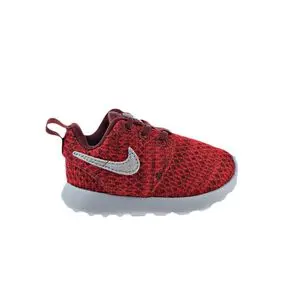Women's Red Knit Mules