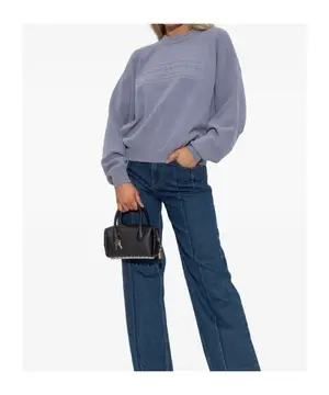 Alexander Wang Logo-embossed Jumper