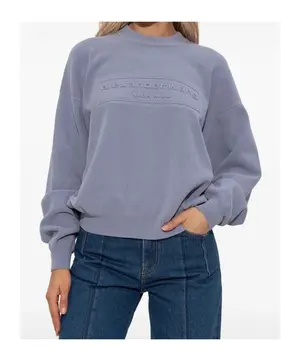 Alexander Wang Logo-embossed Jumper