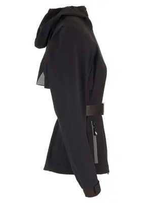 Moncler Valles Belted Hooded Jacket
