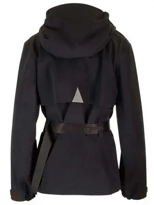 Moncler Valles Belted Hooded Jacket