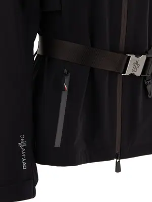 Moncler Valles Belted Hooded Jacket