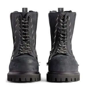 Balenciaga Stomper Zipped Boots