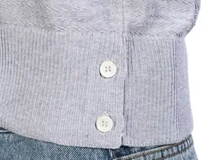 Thom Browne Floated-cable Sleeveless Polo