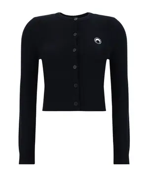 Marine Serre Frill Cardigans For Women