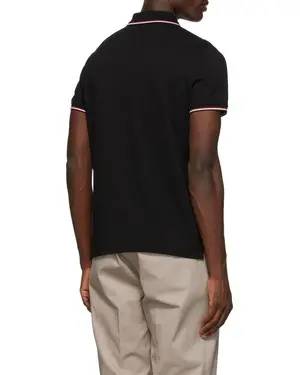 Moncler Logo Patch Short-sleeved Polo Shirt