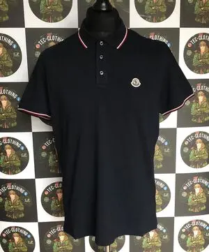 Moncler Logo Patch Short-sleeved Polo Shirt
