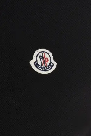 Moncler Logo Patch Short-sleeved Polo Shirt