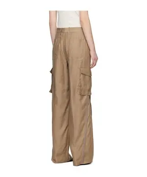 Helmut Lang Carpenter Cargo Pants With Zipper Detail