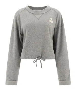 Isabel Marant Étoile Margo Cropped Sweatshirt