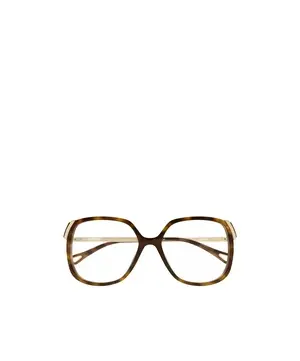 Chloé Eyewear Butterfly-frame Glasses - Brown