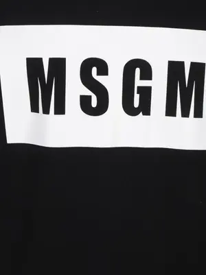 MSGM Logo Print Sweatshirt
