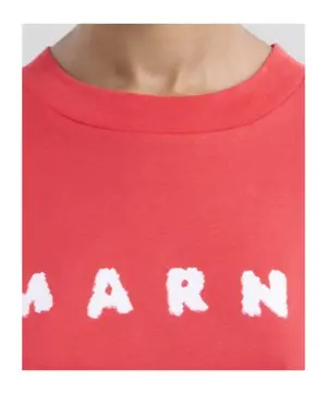 Marni Logo Scribbled Boxy T-shirt