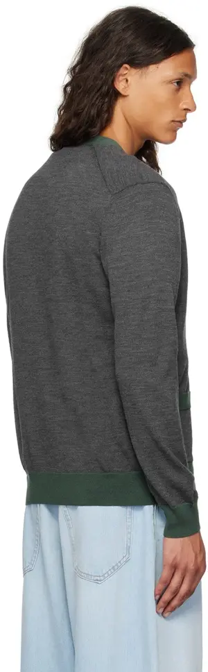 Maison Kitsuné Bold Fox Head Patch Cardigan
