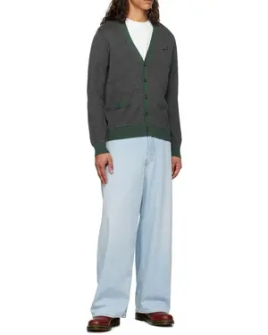 Maison Kitsuné Bold Fox Head Patch Cardigan