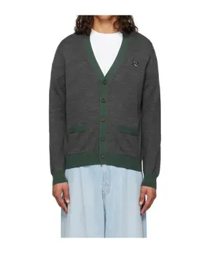 Maison Kitsuné Bold Fox Head Patch Cardigan