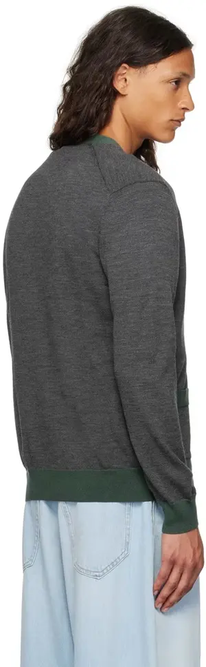 Maison Kitsuné Bold Fox Head Patch Cardigan