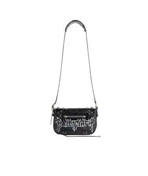 Balenciaga Le Cagole Xs Flap Shoulder Bag - Black