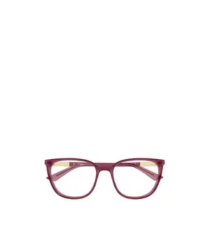 Chloé Eyewear Square Frame Glasses - Red