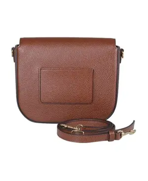 Mulberry Logo Plaque Foldover Small Crossbody Bag