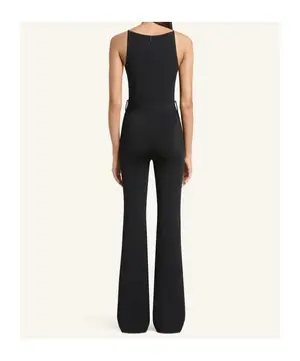 COURREGES Belted Knit Jumpsuit
