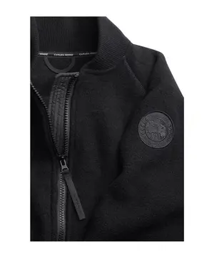 Canada Goose Sierra Fleece Bomber Jacket - Black