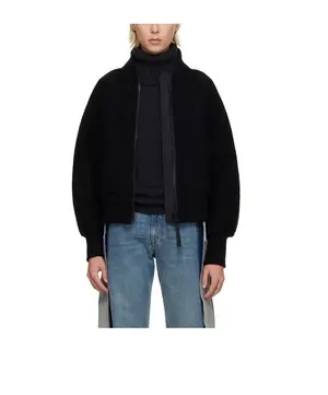 Canada Goose Sierra Fleece Bomber Jacket - Black
