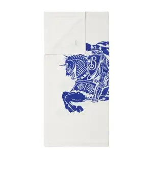 Burberry Equestrian Wool-blend Blanket
