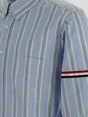 Thom Browne Stripe Detailed Button-up Shirt