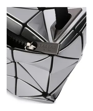 Issey Miyake Carton Zipped Shoulder Bag