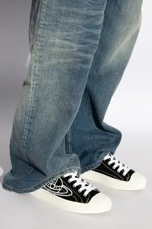 VIVIENNE WESTWOOD Orb Printed Low-top Sneakers