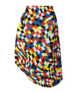 PLEATS PLEASE BY ISSEY MIYAKE Pleated Midi Skirt - Multicolor