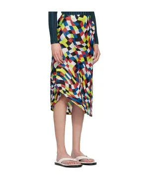 PLEATS PLEASE BY ISSEY MIYAKE Pleated Midi Skirt