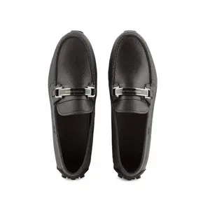 Emporio Armani Round Toe Loafers