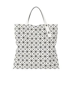 Issey Miyake Prism Top Handle Bag - Silver
