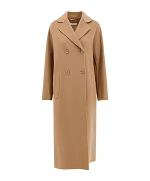 Women's Double Breasted Camel Coats