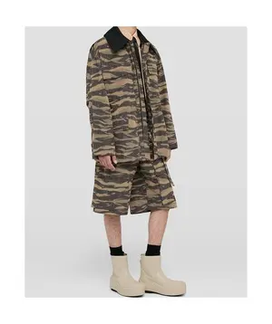 JIL SANDER Printed Jacket With Detachable Collar