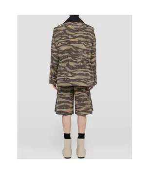 JIL SANDER Printed Jacket With Detachable Collar