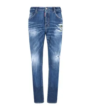 Dsquared2 Logo Jeans For Men
