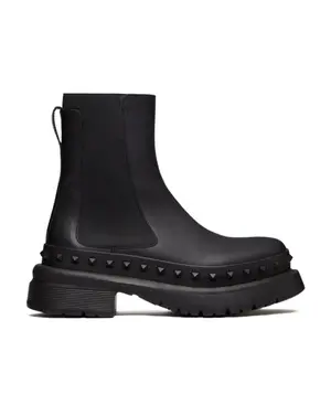 Valentino Garavani Logo Boots For Men
